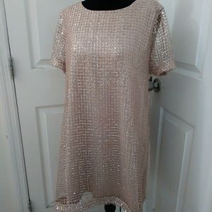 J.O.A. | Dresses | Joa Gold Dress | Poshmark